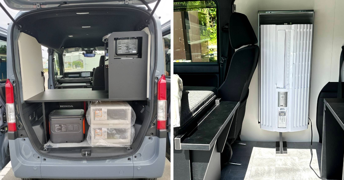 エアコンも設置!? 震災きっかけで購入したNバン。いざという時に、誰かの役に立つために | クルマ情報サイトｰGAZOO.com
