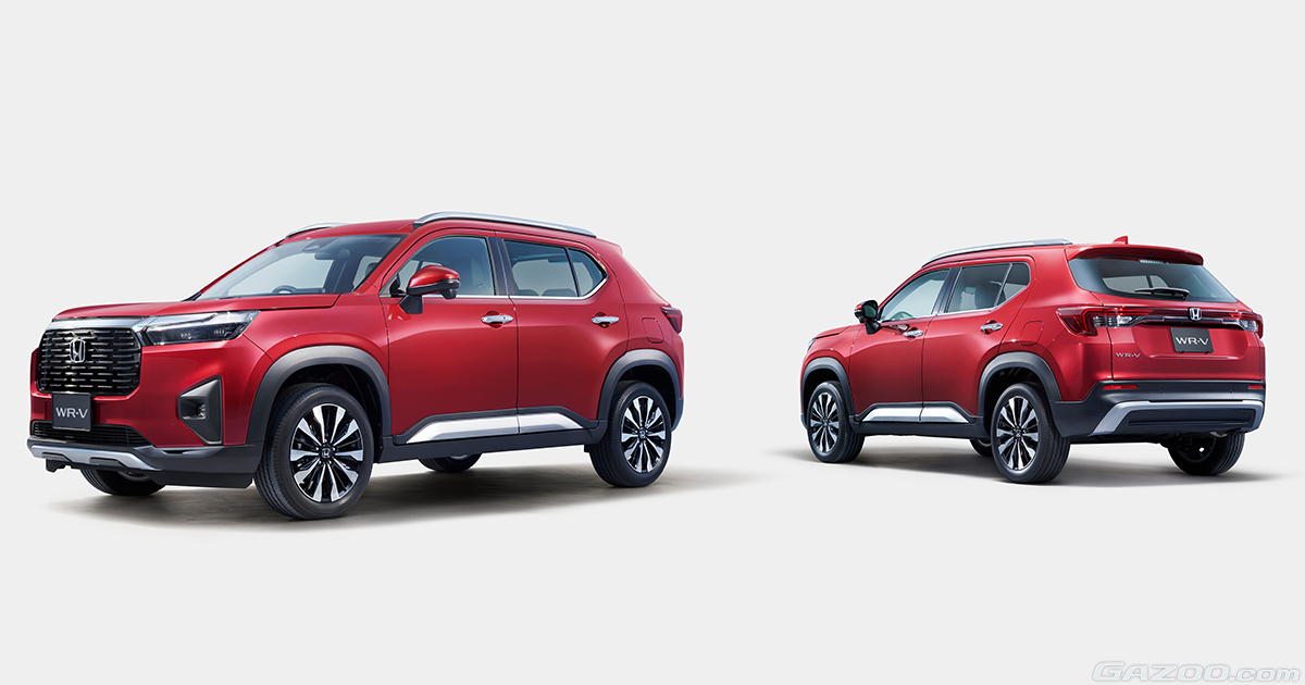 ホンダ これまでの価値観を刷新する新型SUV WR-Vの発売開始 | クルマ情報サイトｰGAZOO.com